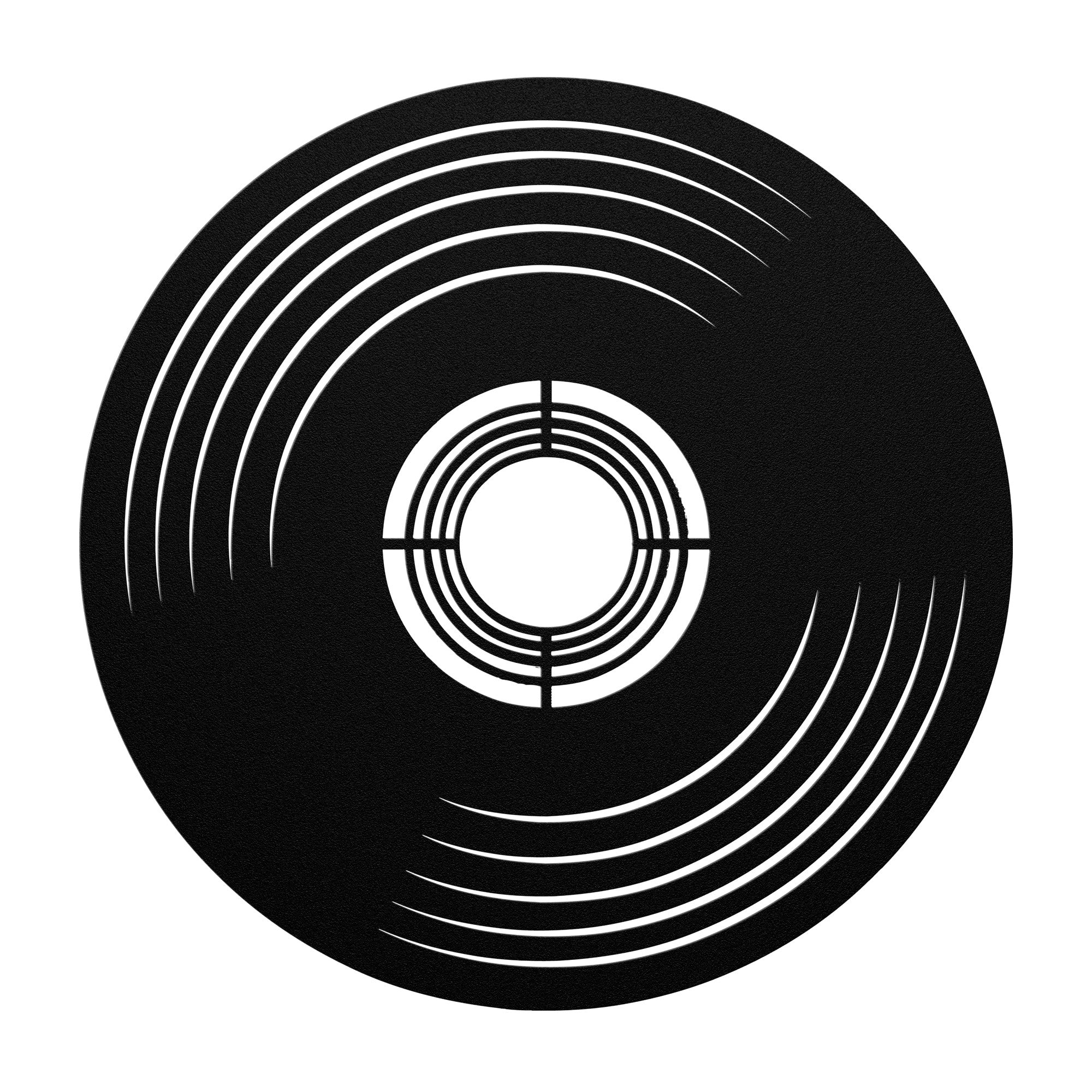 Vinyl Record Metal Wall Art – Elephantsity