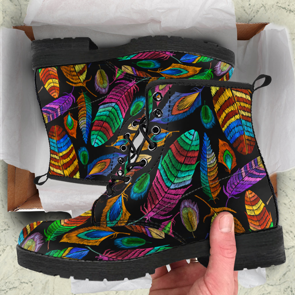 Bohemian Feather Boots – Elephantsity