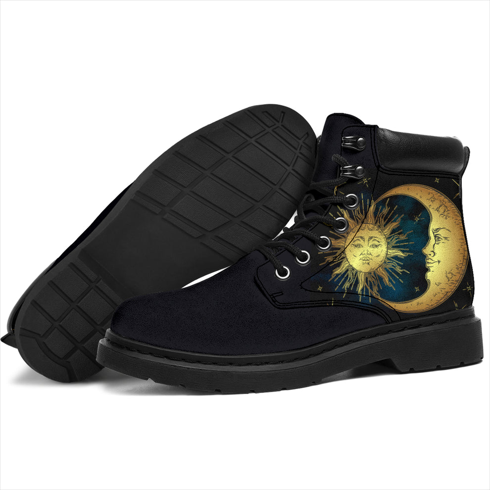 Bohemian Sun & Moon All-Season Boots – Elephantsity