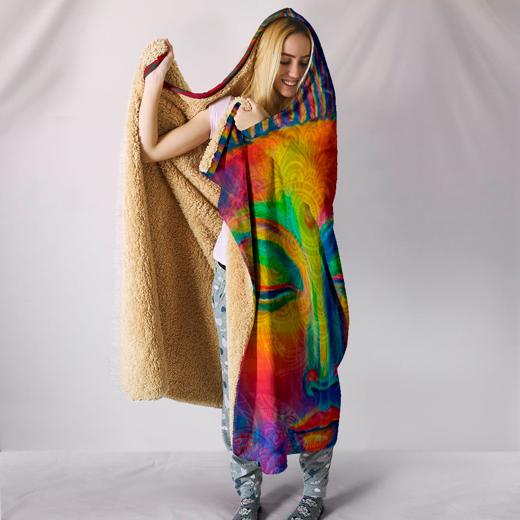 Spiritual Buddha Hooded Blanket – Elephantsity